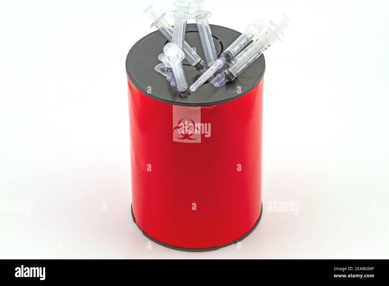 Syringe disposal box hi-res stock photography and images - Alamy