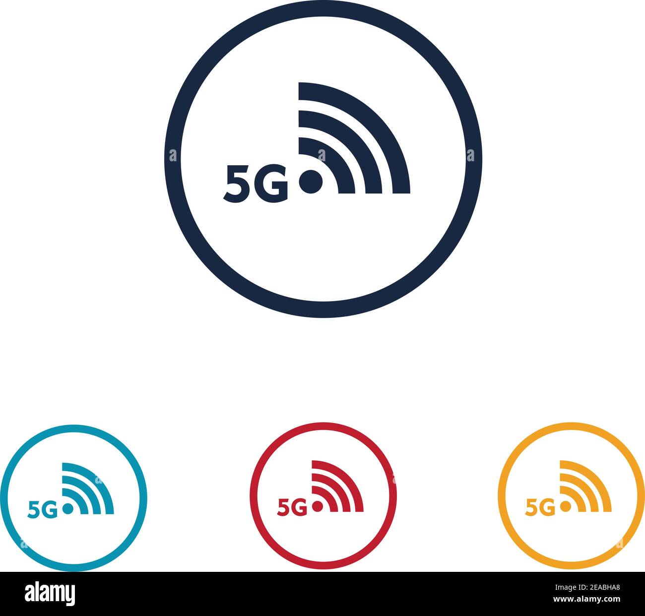 5g logo sign vector templateVector technology icon network sign 5G ...