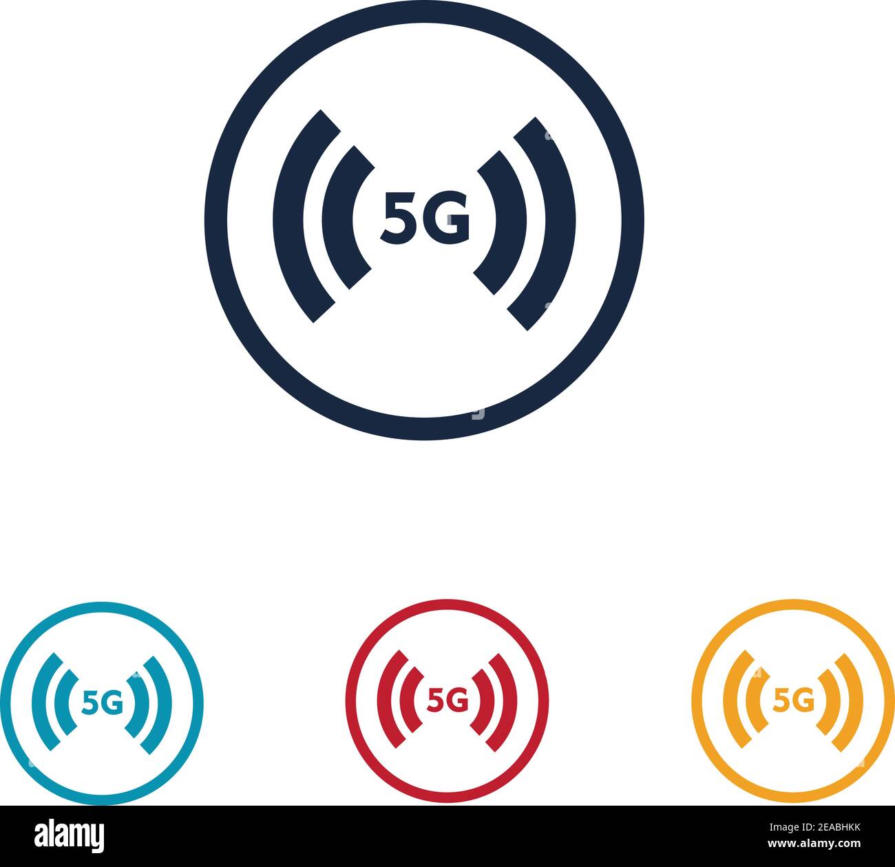 5g logo sign vector templateVector technology icon network sign 5G ...