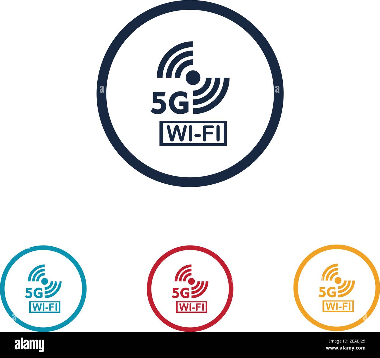 5g logo sign vector templateVector technology icon network sign 5G ...