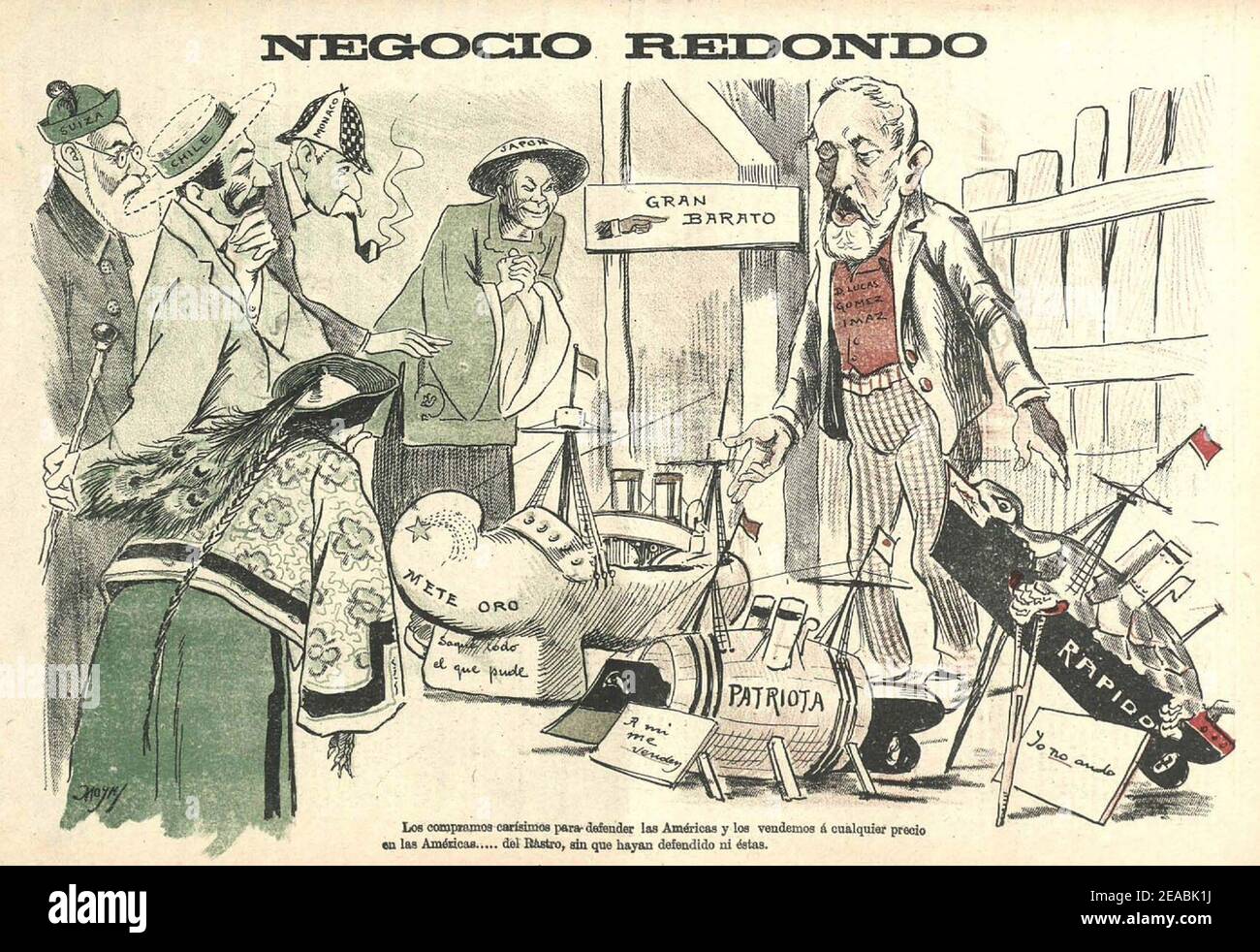 Negocio redondo, de Moya Stock Photo - Alamy