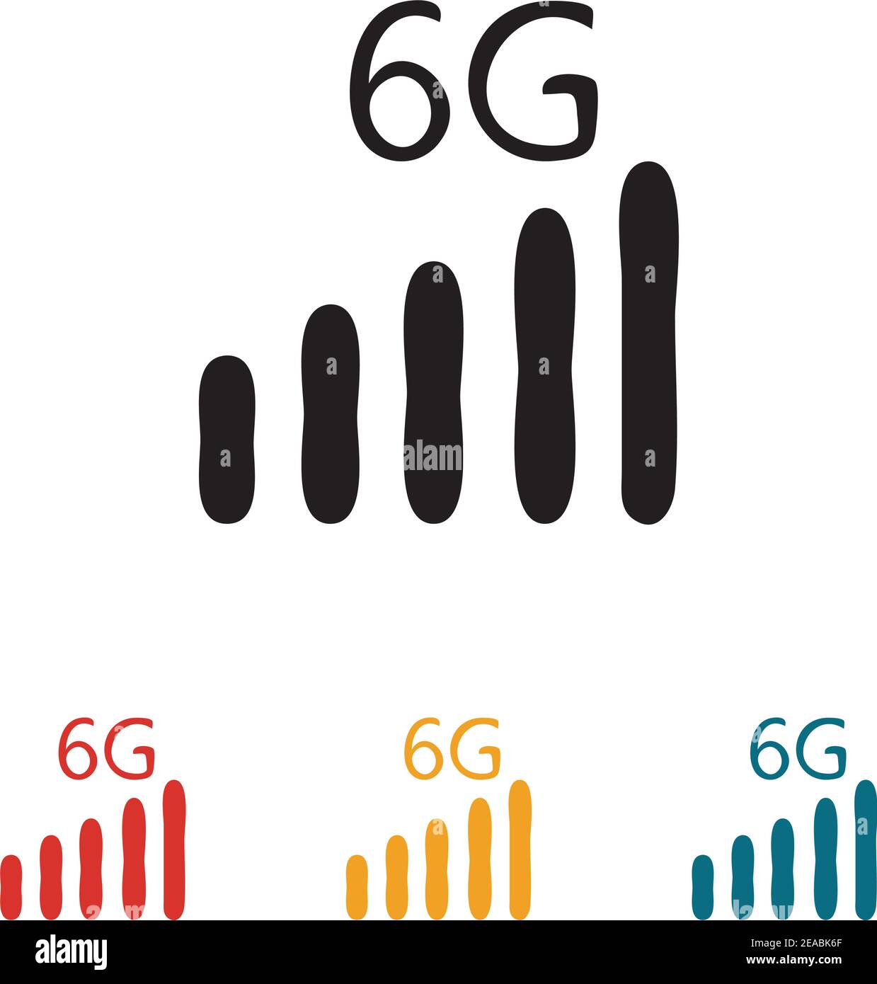 6g internet icon icon Cut Out Stock Images & Pictures - Alamy