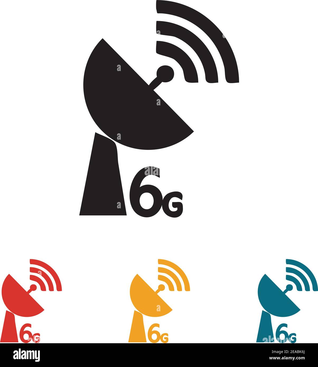 6th generation mobile network Stock Vector Images - Alamy