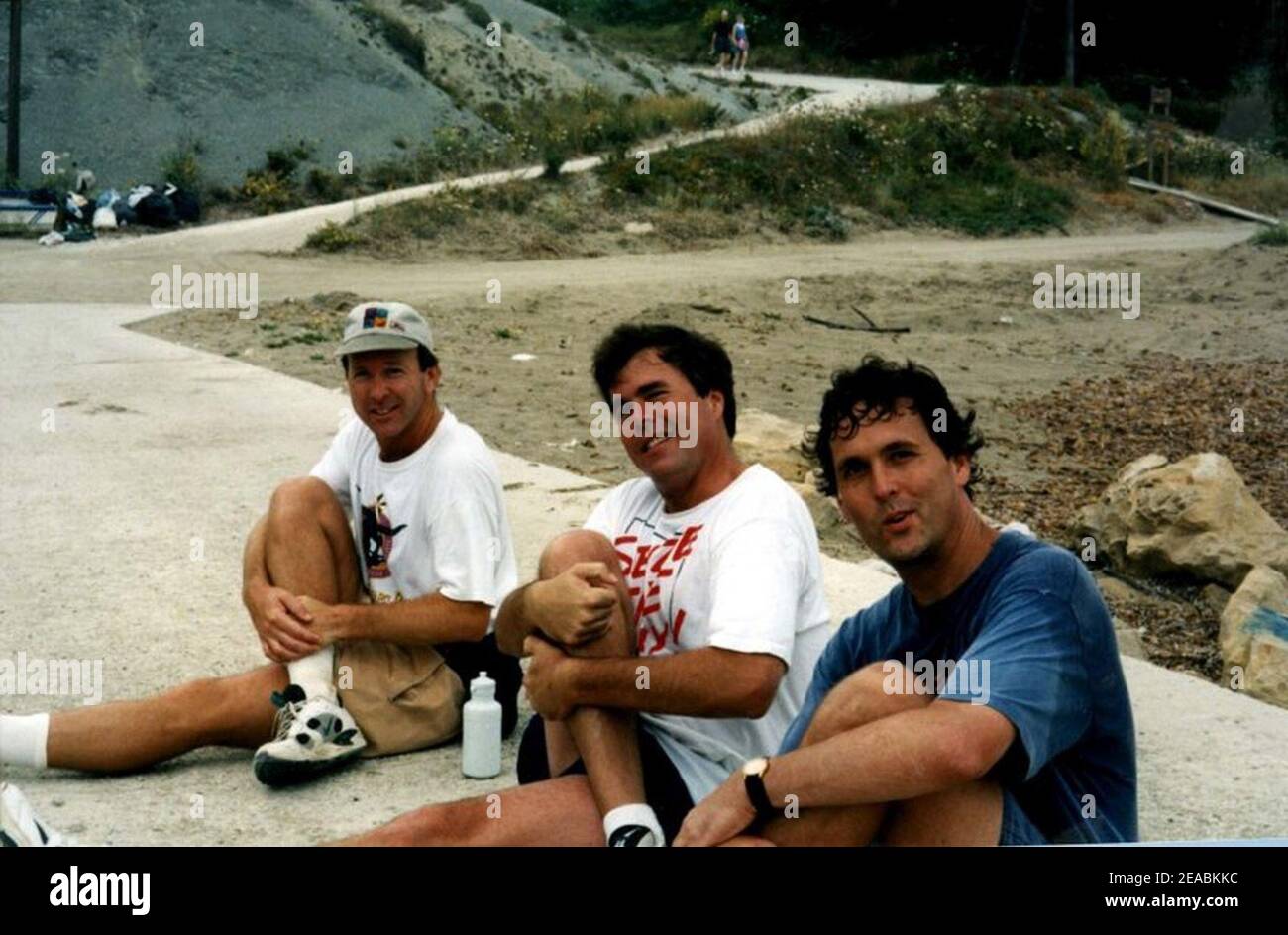 Neil, Jeb, and Marvin Bush during the cruise on the Alexander Cruise ...