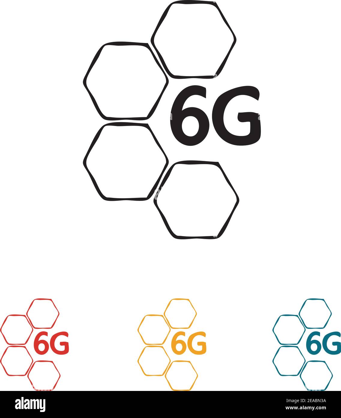6g internet icon icon Cut Out Stock Images & Pictures - Alamy