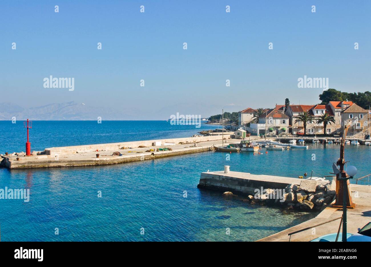 Supetar, Brac Island. Croatia Stock Photo - Alamy