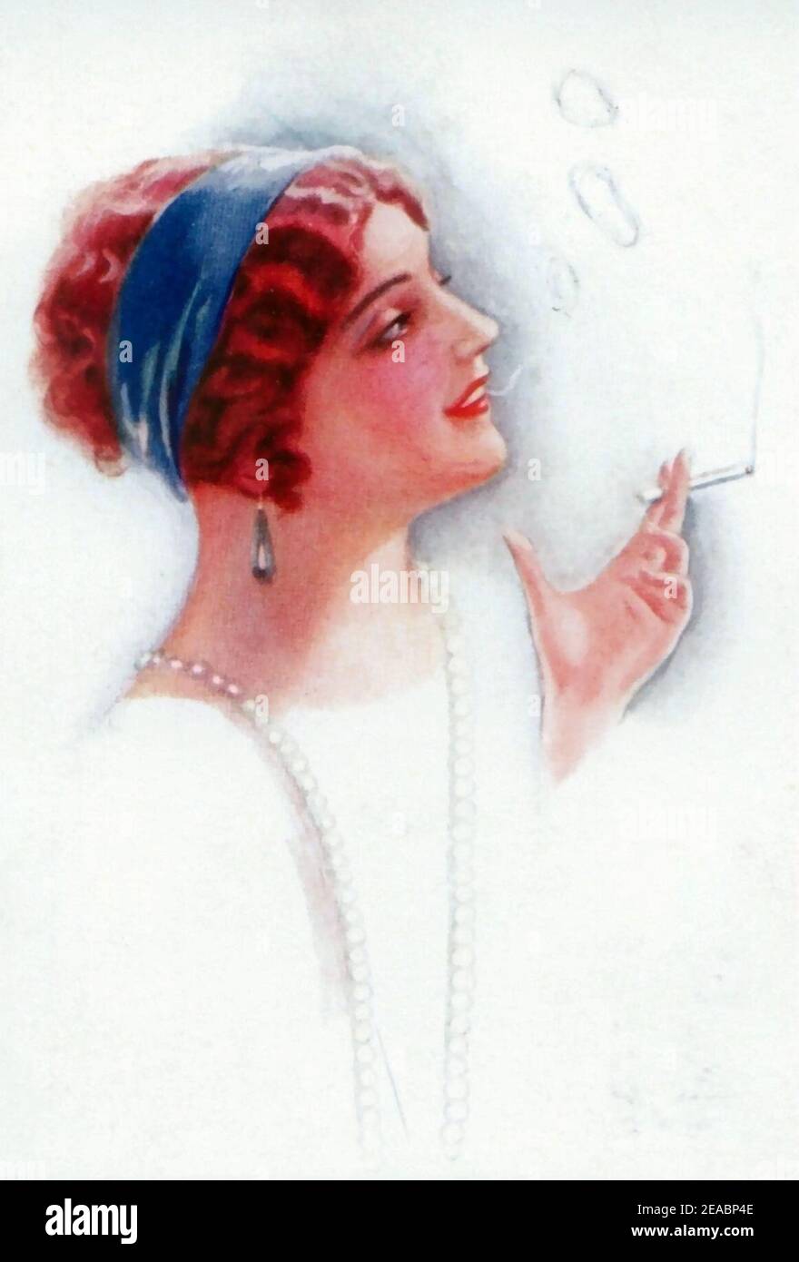 NEP Soviet Postcard 1920s Stock Photo - Alamy