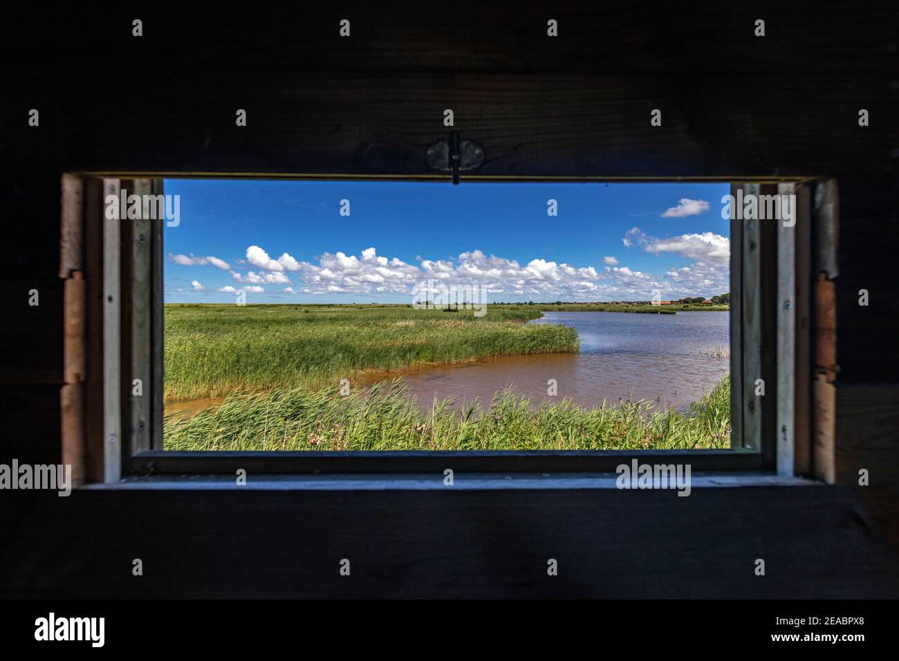 View from the nabu bird observation station hi-res stock photography ...