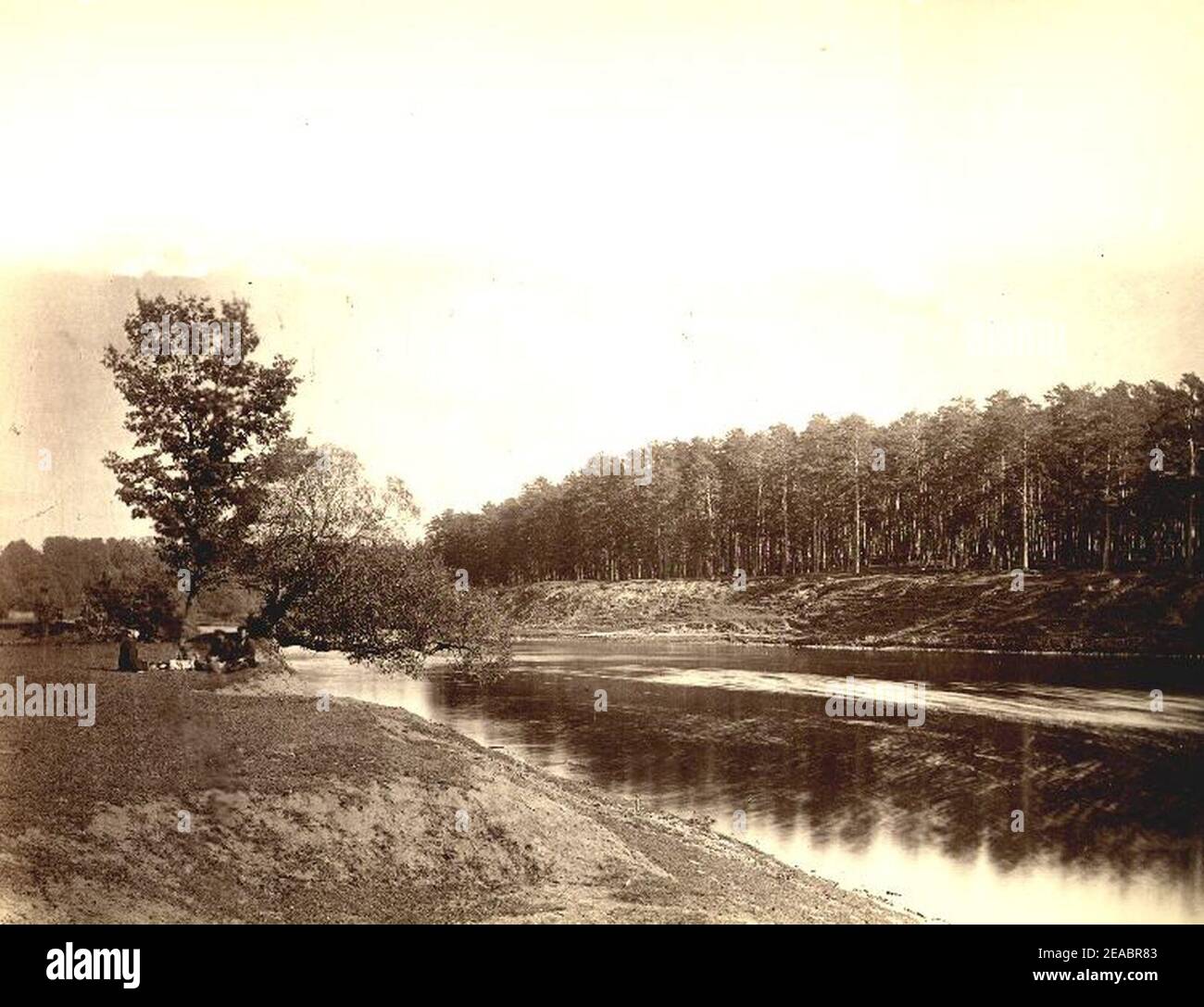 Neris River 1873-1881 Stock Photo - Alamy