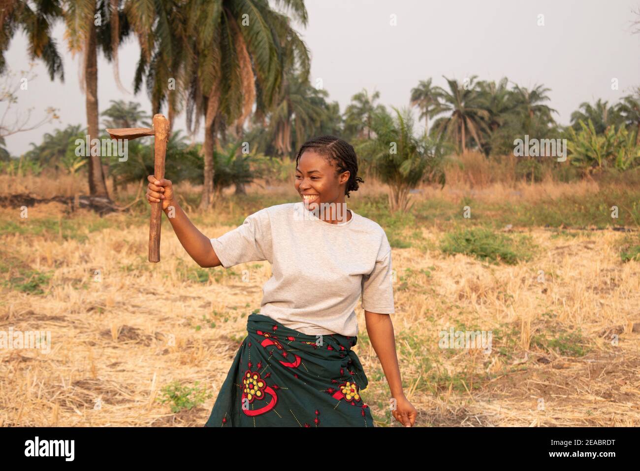 Farmer tools nigeria hi-res stock photography and images - Alamy