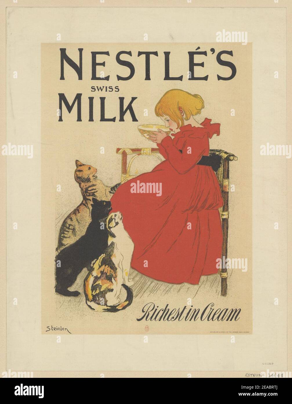 Nestlé's Swiss Milk - Richest in Cream Stock Photo - Alamy