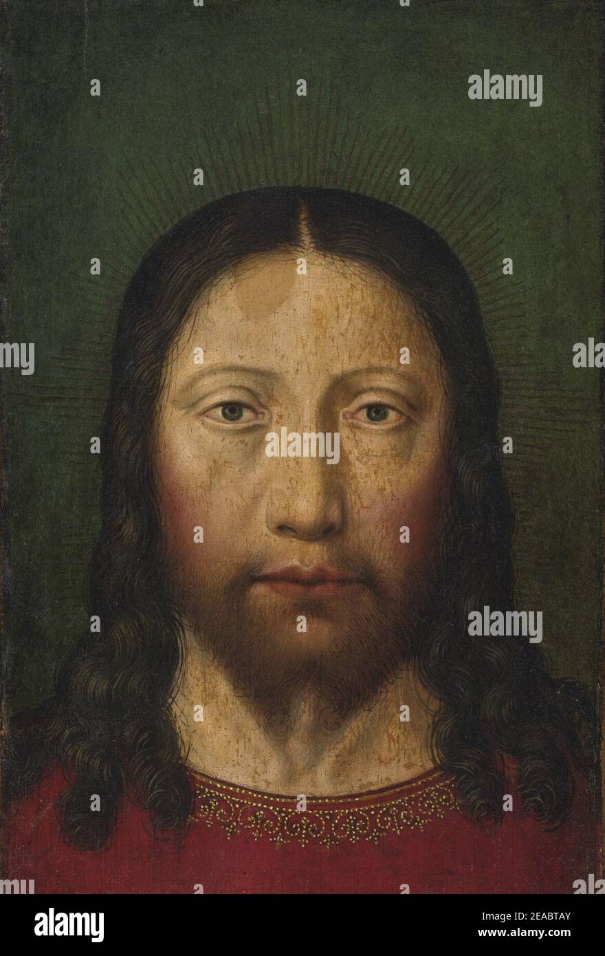Netherlandish School c1520 Head of Christ Stock Photo - Alamy