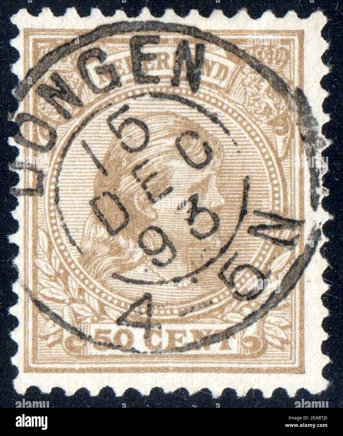 Netherlands 1891 N43u Stock Photo - Alamy