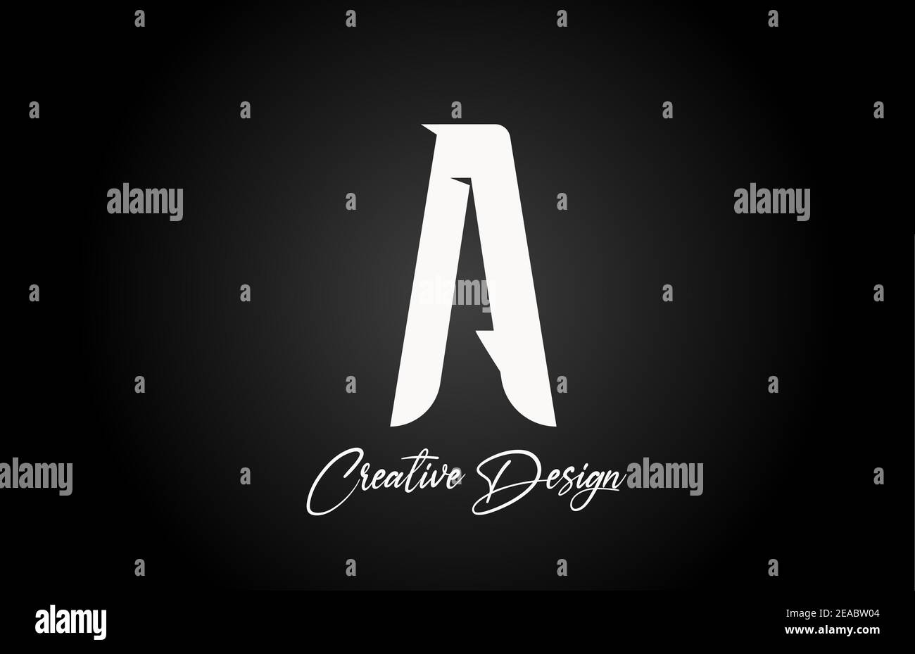 A simple alphabet letter logo icon design. Creative and elegant ...