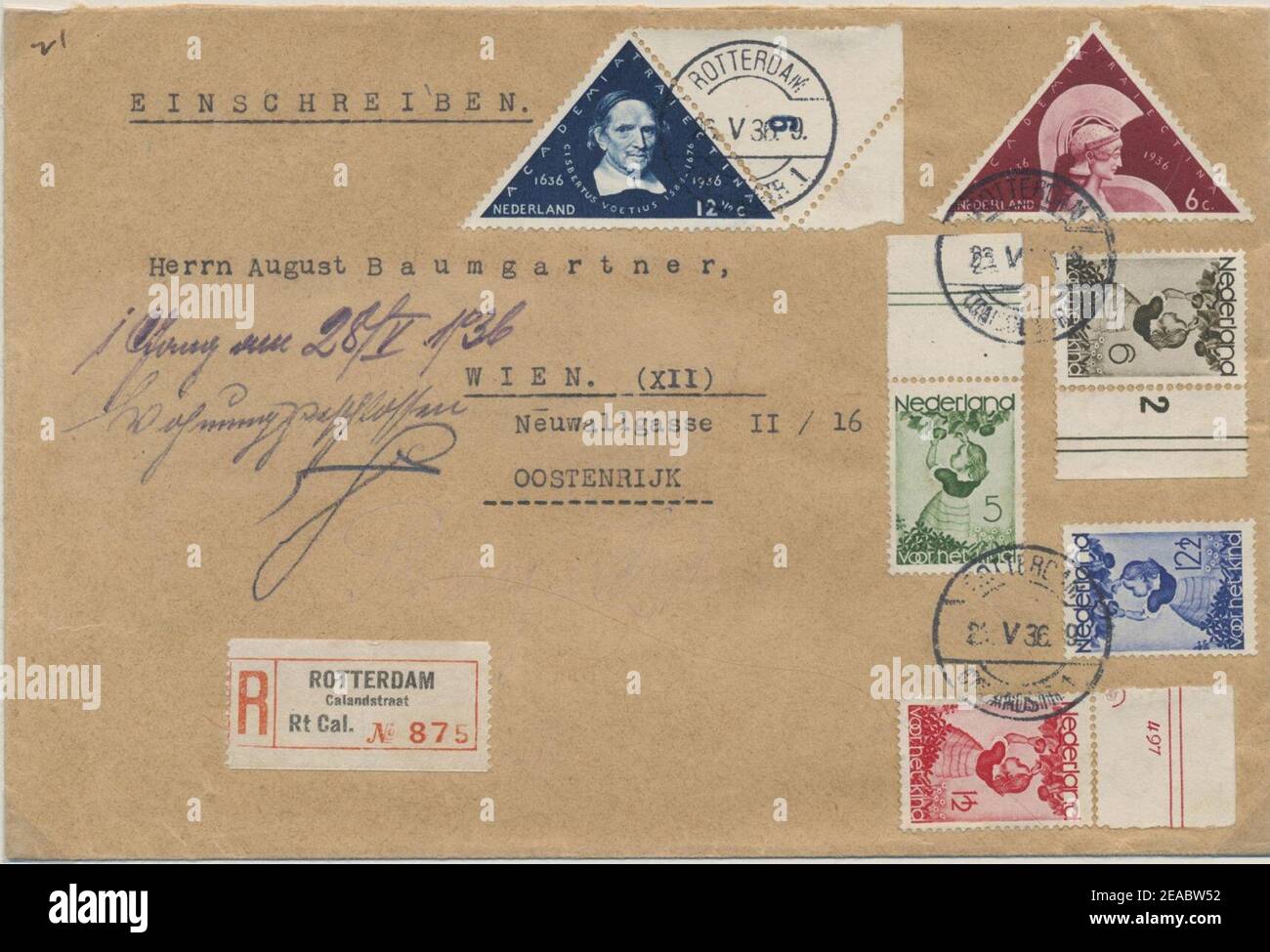 Rotterdam 1936 hi-res stock photography and images - Alamy