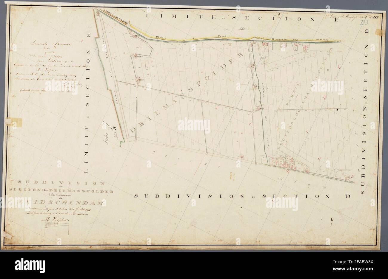 Polder map hi-res stock photography and images - Alamy