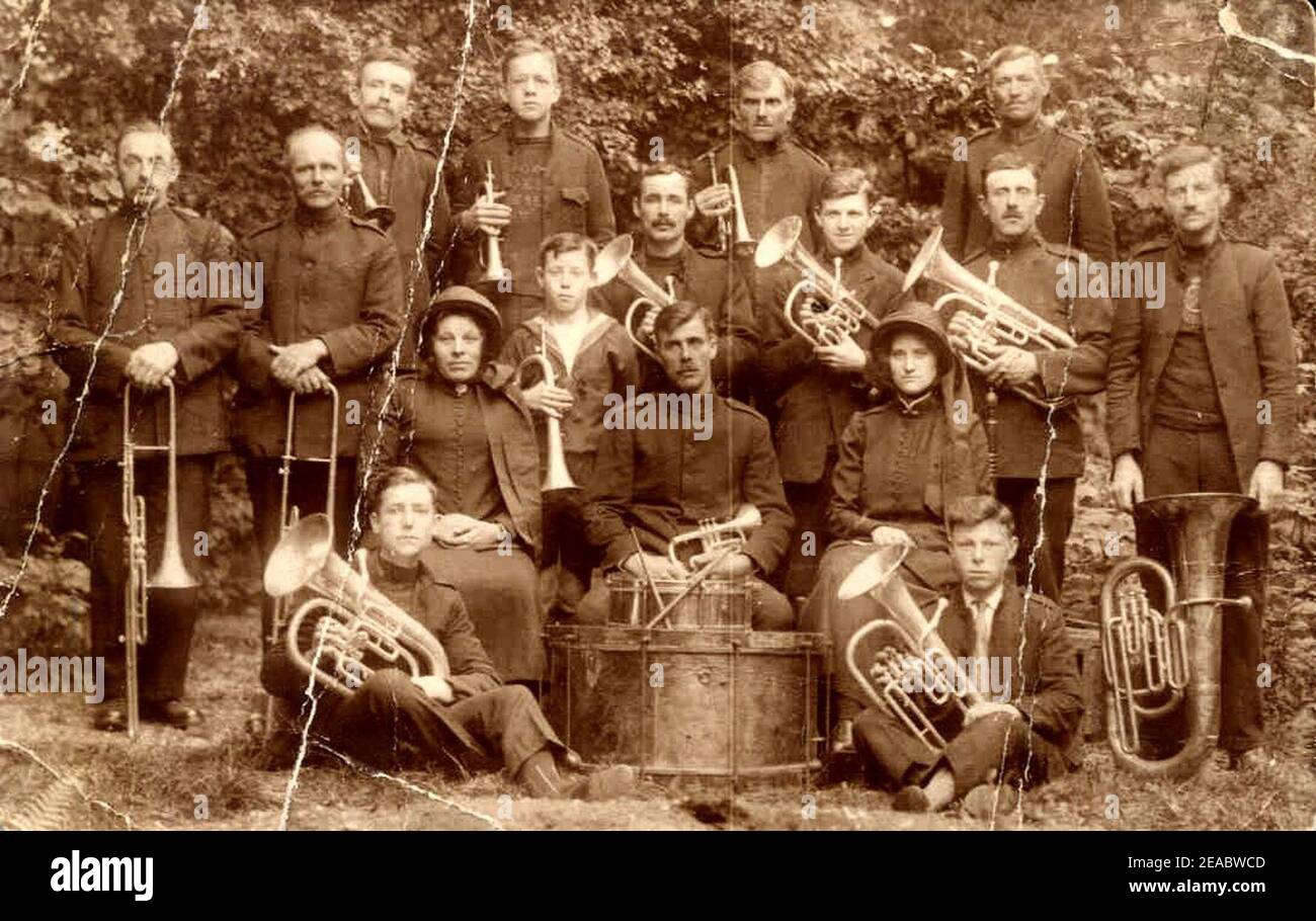 Netherlands. Vlaardingen SA Band, 1912 Stock Photo - Alamy