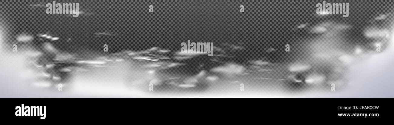 Cloud range. Vector cloud range, realistic illustration, Cloud vector ...