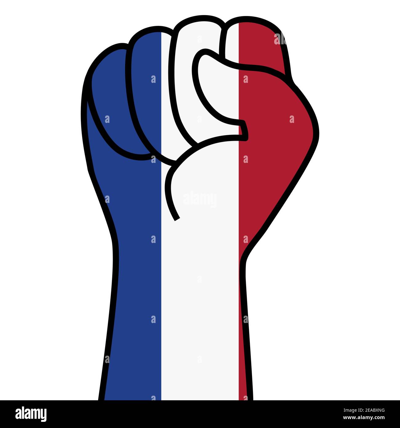 Raised dutch flag Cut Out Stock Images & Pictures - Alamy