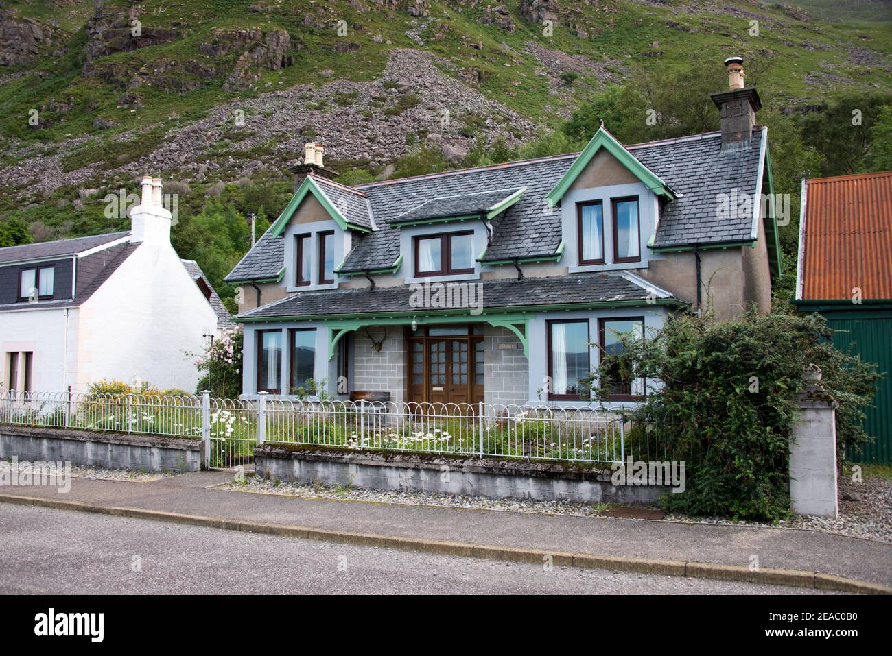 Country house in the Scottish Highlands Stock Photo - Alamy