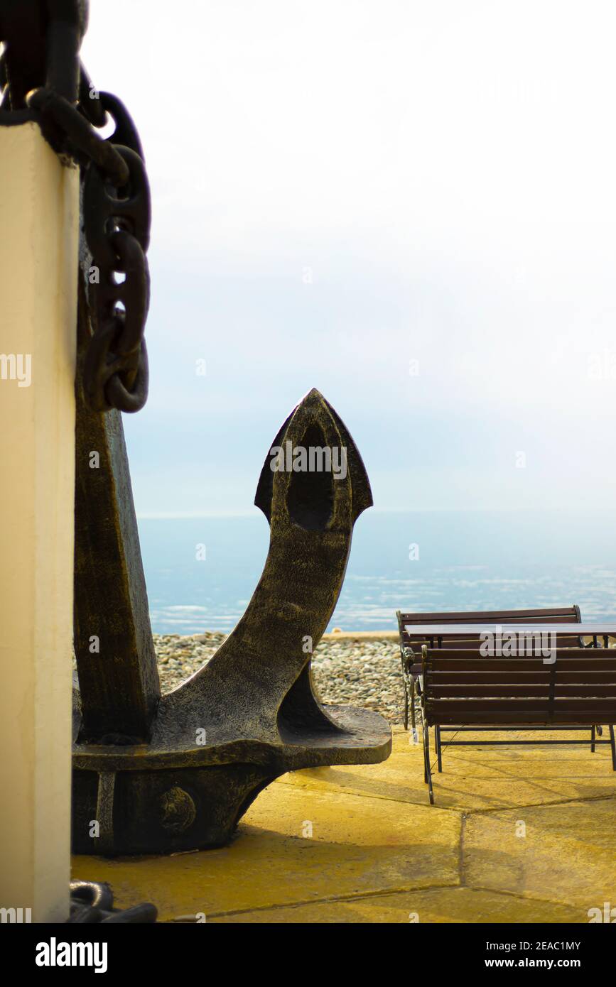 Anchored benches hi-res stock photography and images - Alamy