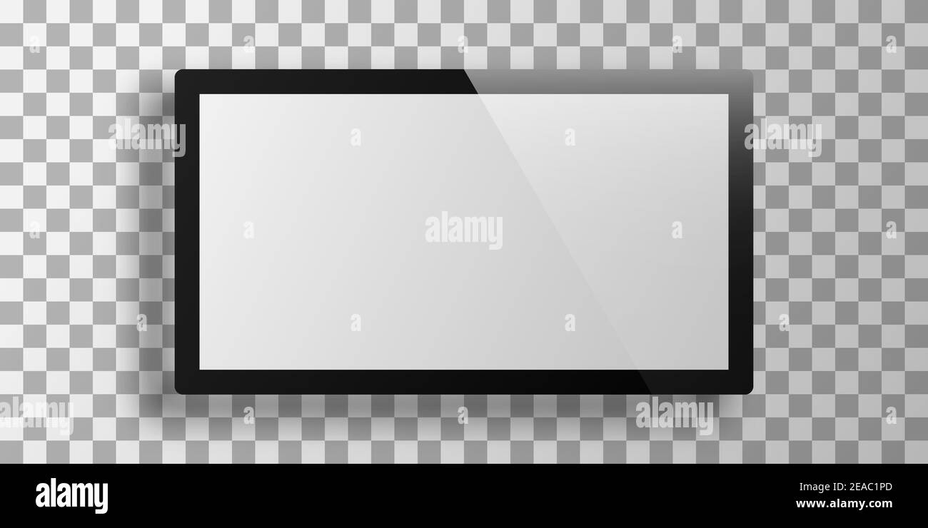 Mockup of frames in black color without a photo Stock Vector Image ...