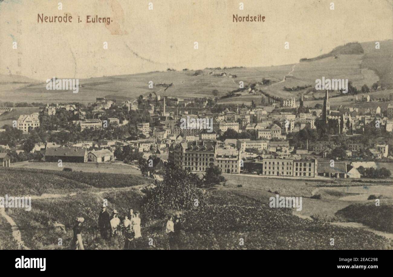 Neurode, Schlesien - Stadtansicht (3 Stock Photo - Alamy