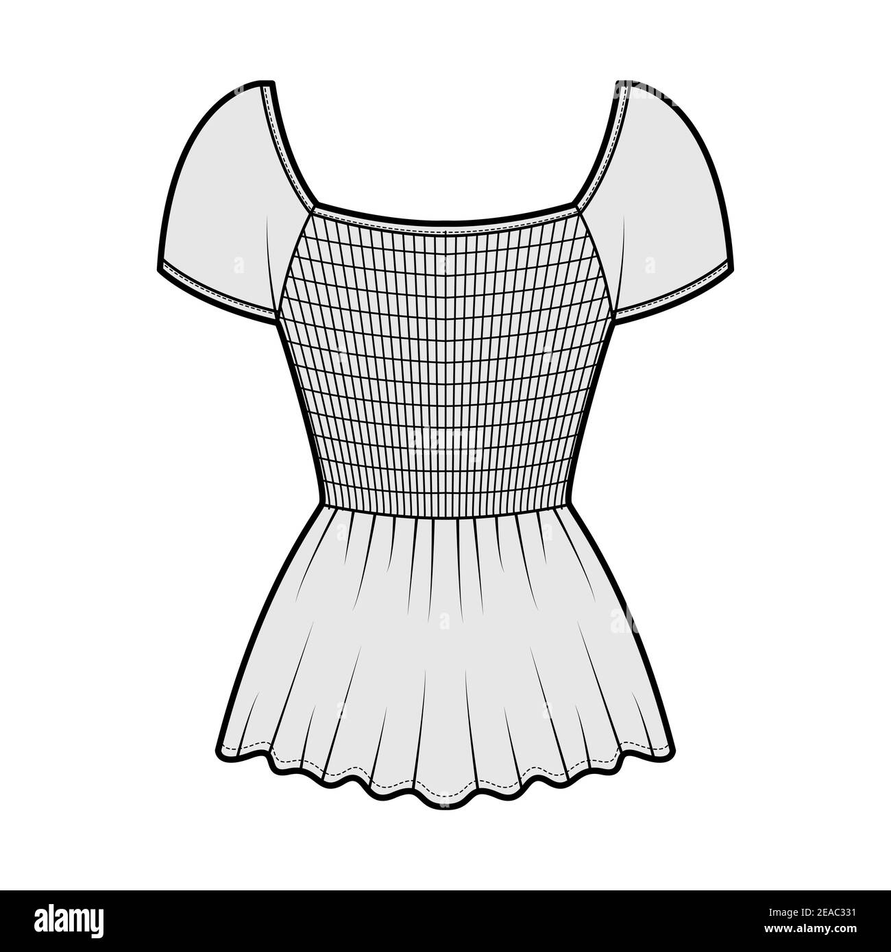 Smock vintage Stock Vector Images - Alamy