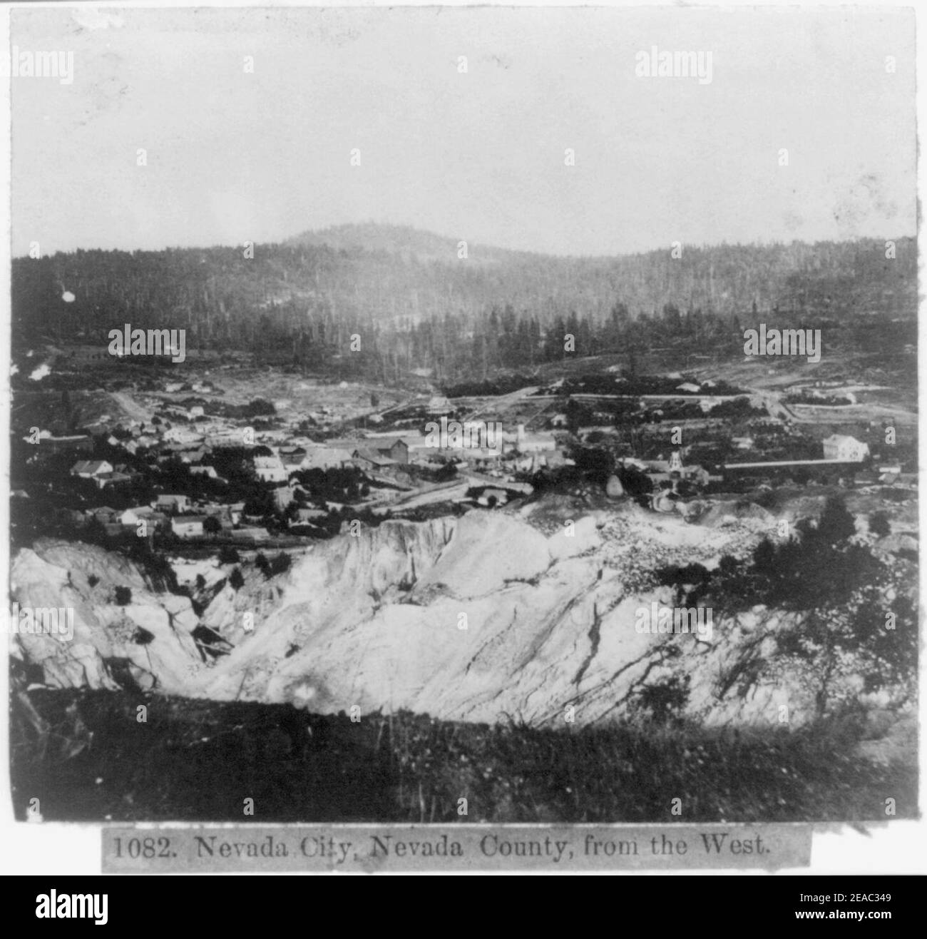 Nevada city, nevada county Black and White Stock Photos & Images - Alamy