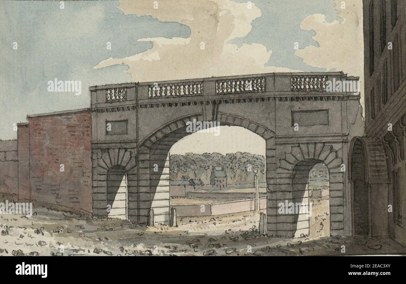 New Bridge Gate, Chester Stock Photo - Alamy