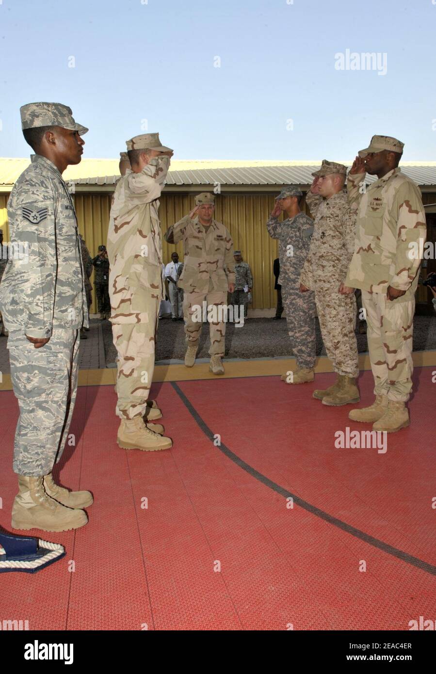 New Commander in Combined Joint Task Force Horn of Africa Stock Photo ...