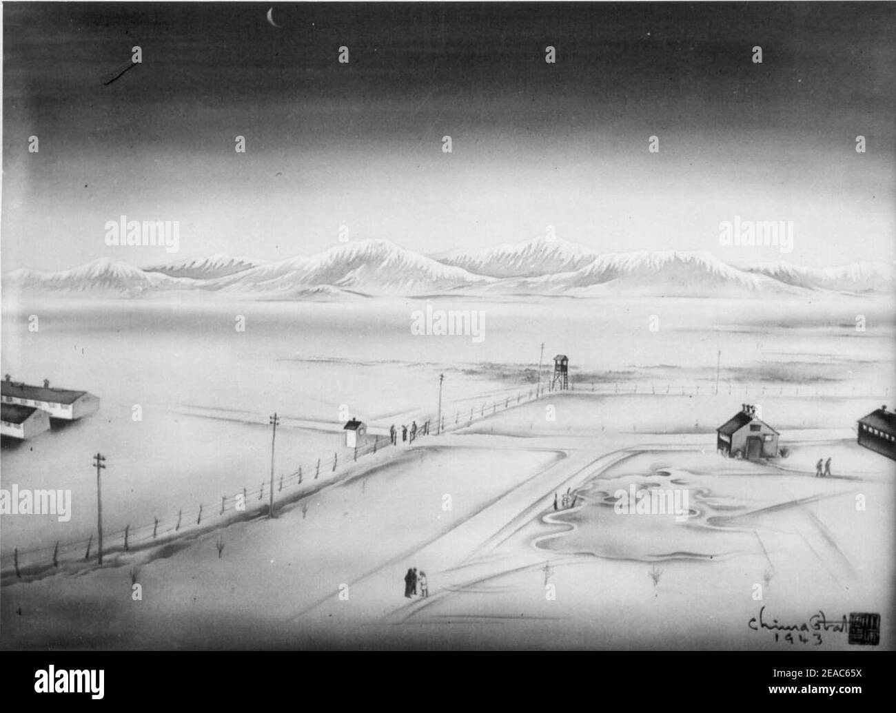 Chiura obata hi-res stock photography and images - Alamy