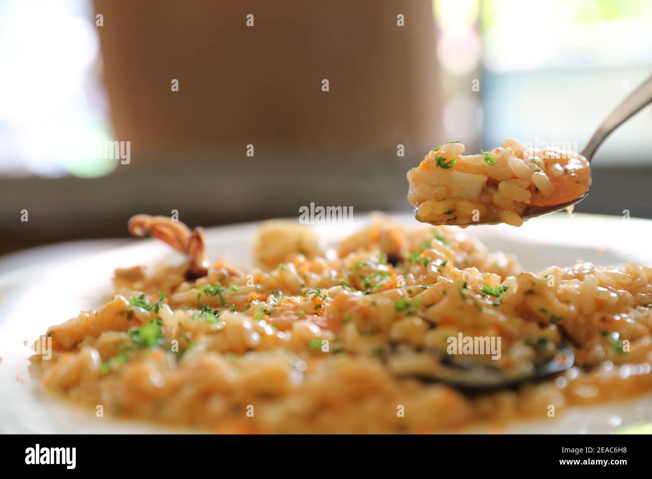 Italian chicken risotto hi-res stock photography and images - Alamy