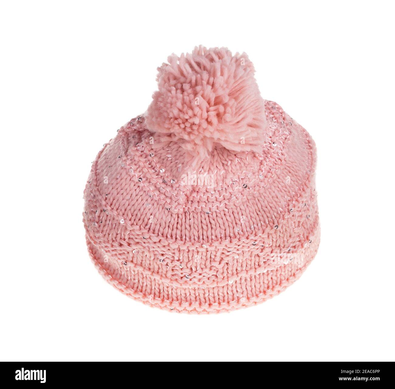 Pink knitted cap hi-res stock photography and images - Alamy