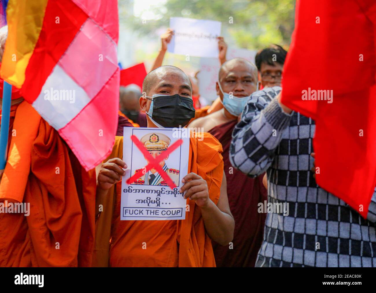 Myanmar army mandalay february 2021 hi-res stock photography and images ...