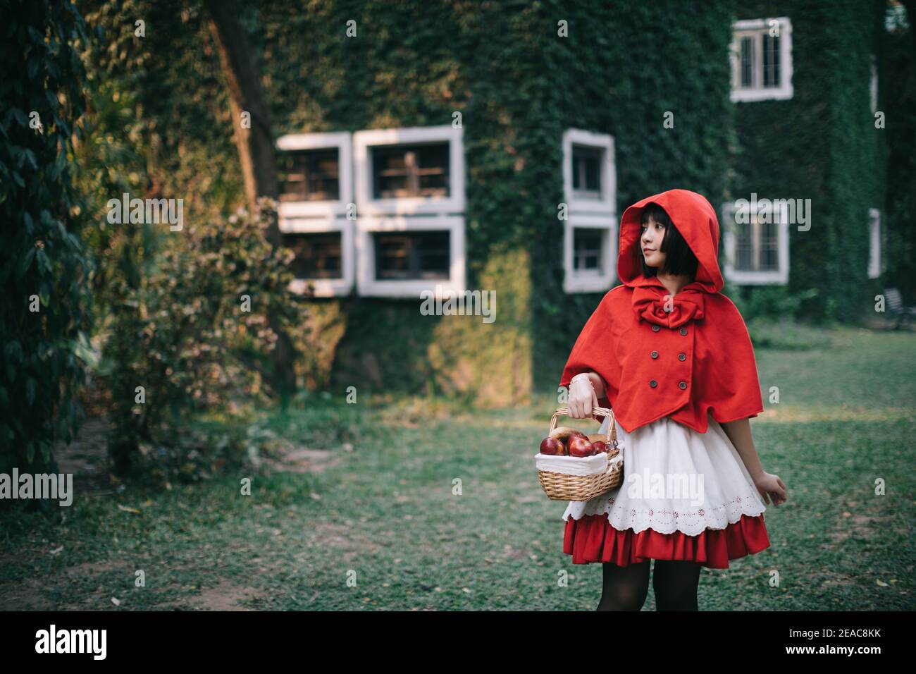Little red riding hood costume hi-res stock photography and images - Alamy