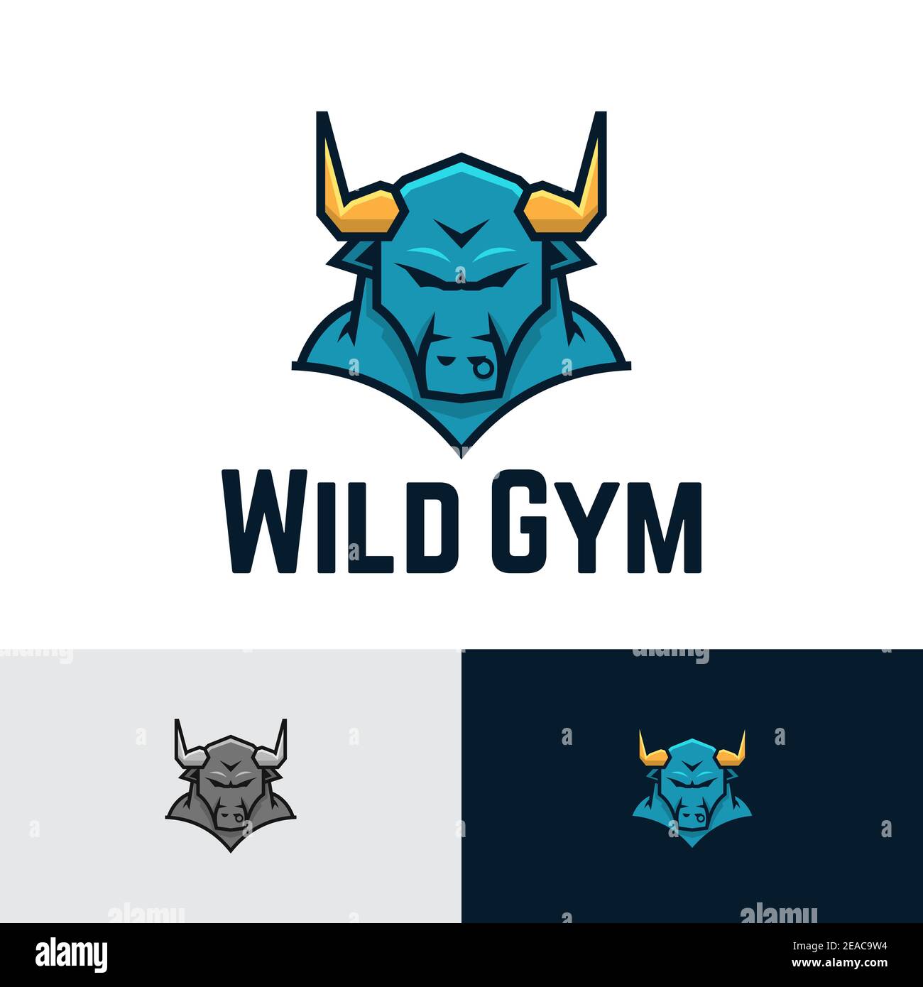 Buffalo training Stock Vector Images - Alamy