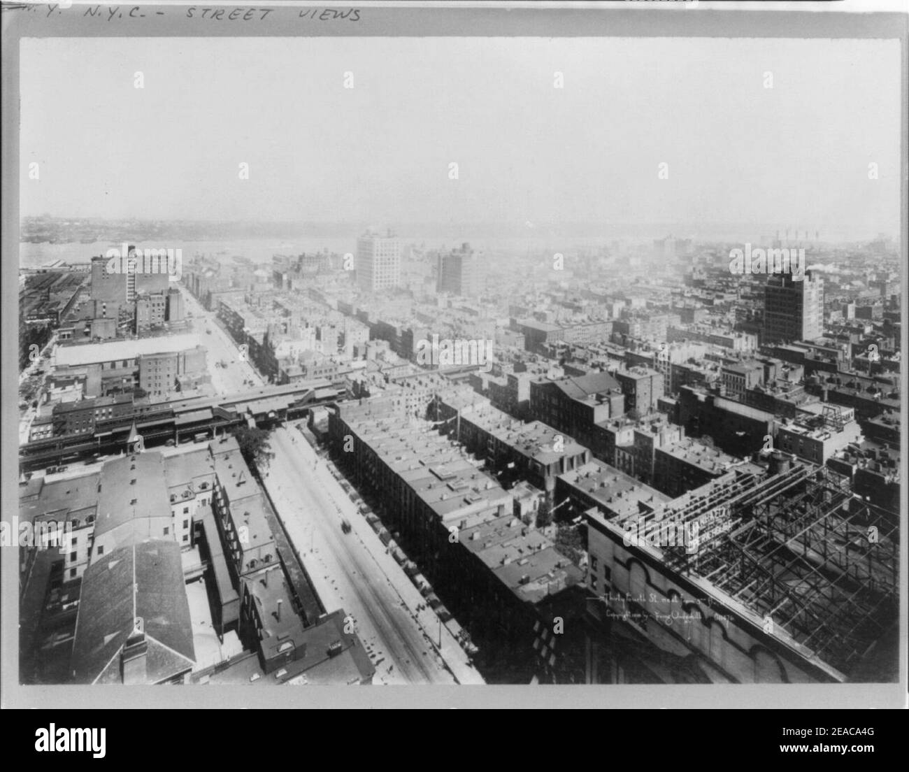 New York City - Thirty Fourth St. west from 8th Ave Stock Photo - Alamy