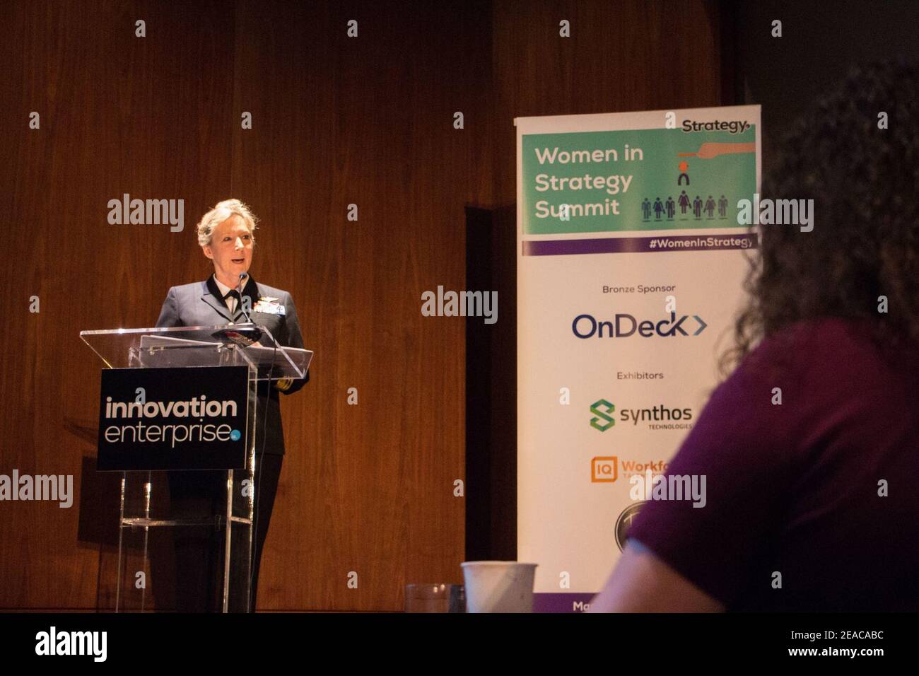 New York City 'Women in Strategy' Summit 150319 Stock Photo - Alamy