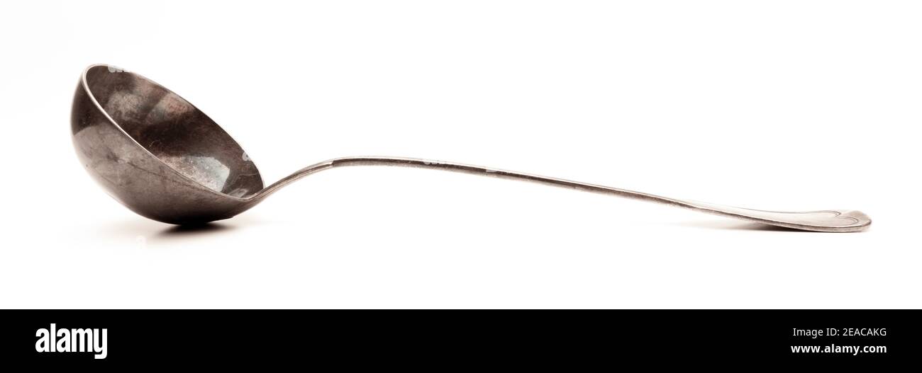 Silver ladle hi-res stock photography and images - Alamy