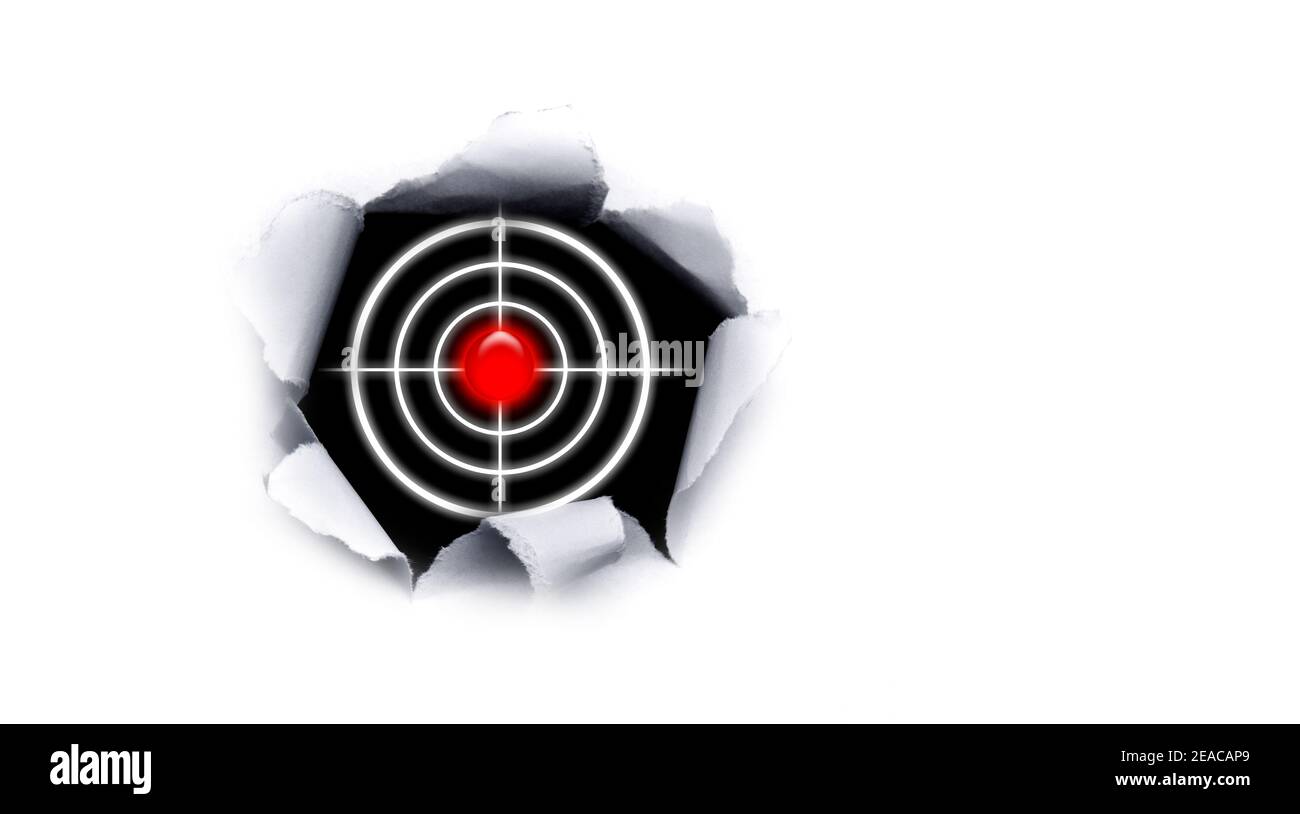 Crosshairs target hi-res stock photography and images - Alamy