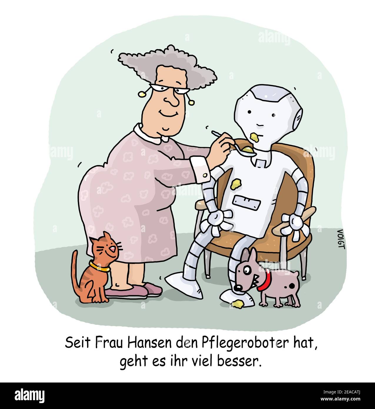 Senior citizen dog Cut Out Stock Images & Pictures - Alamy