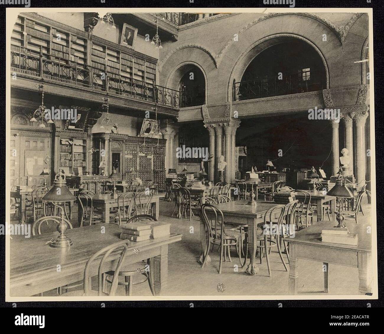 New York State Library 1900 Stock Photo - Alamy