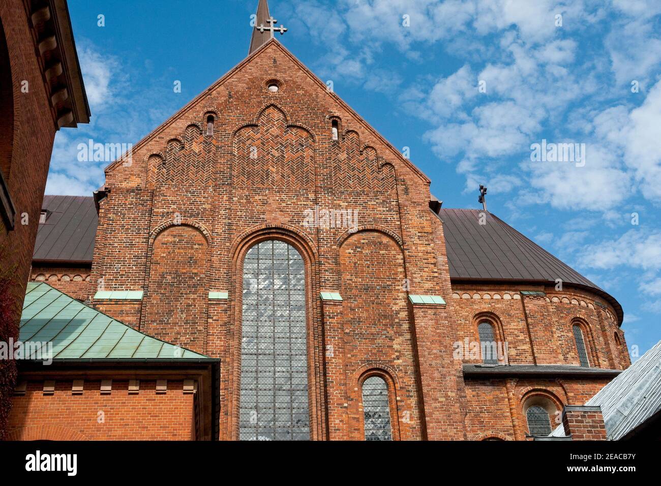 First gothic cathedral made of brick hi-res stock photography and ...