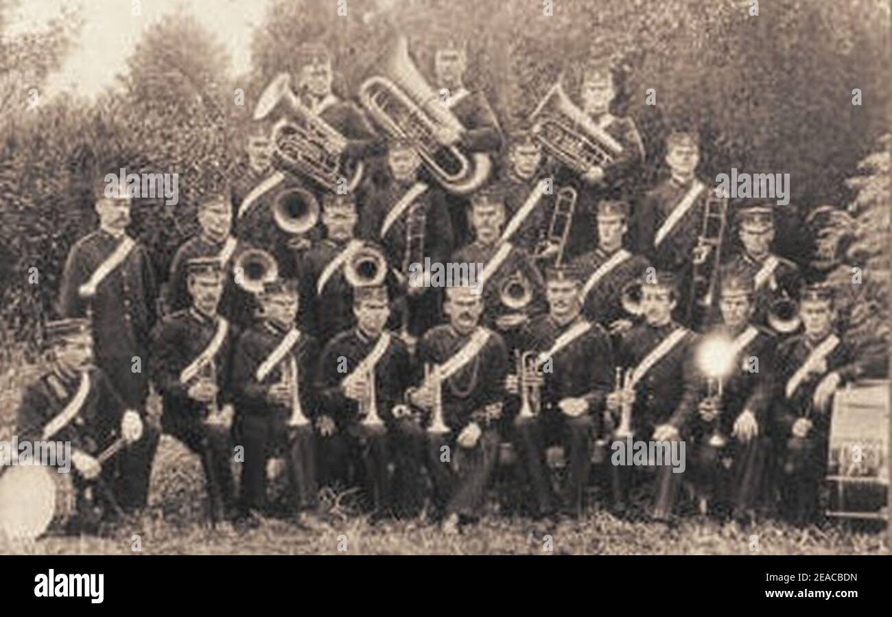 Garrison band hi-res stock photography and images - Alamy