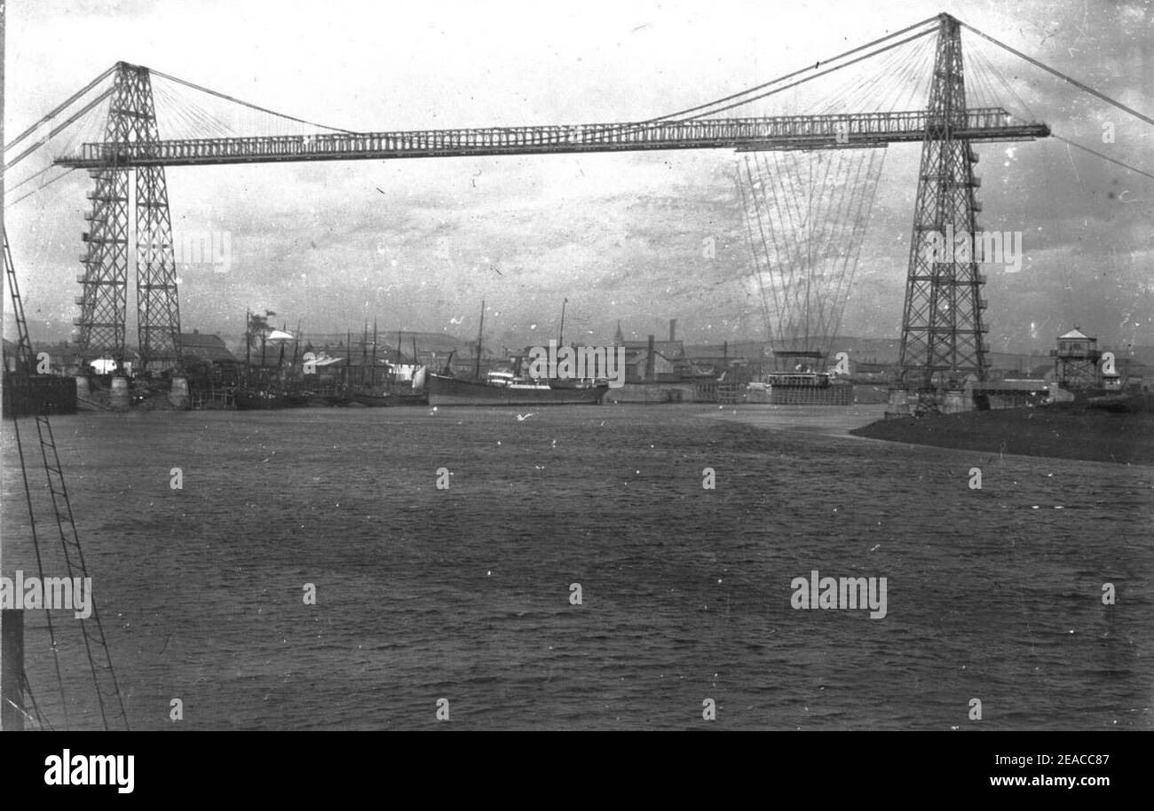 Transporter bridge vintage hi-res stock photography and images - Alamy