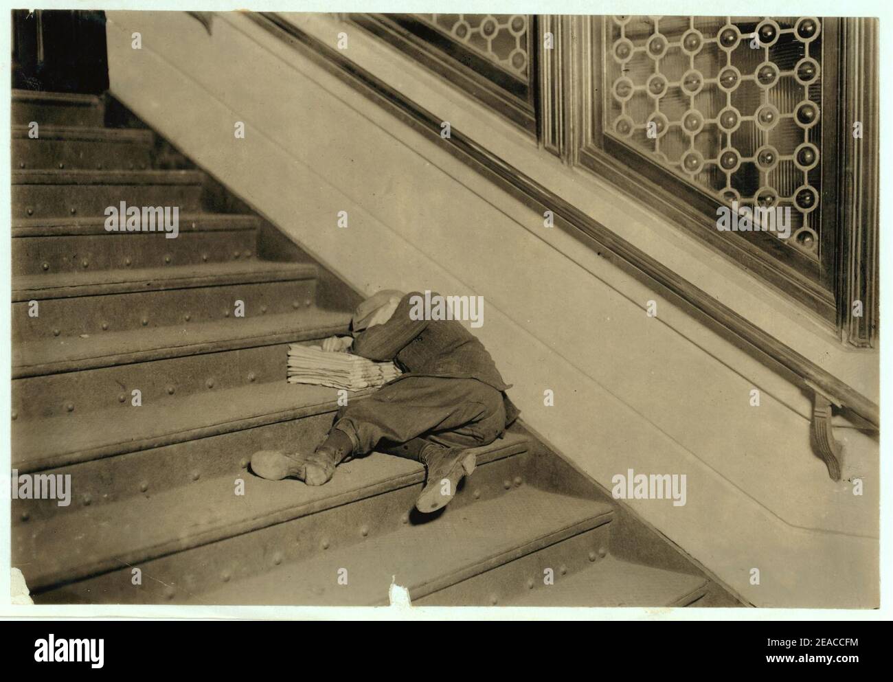 Asleep on the stairs hi-res stock photography and images - Alamy