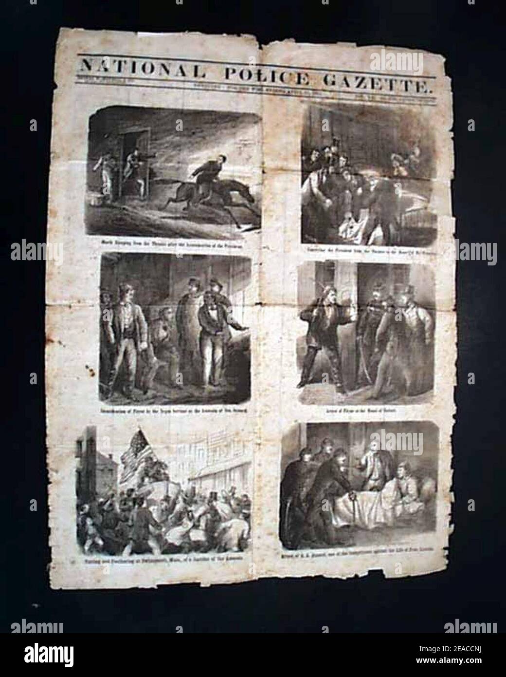 1865 newspaper hi-res stock photography and images - Alamy