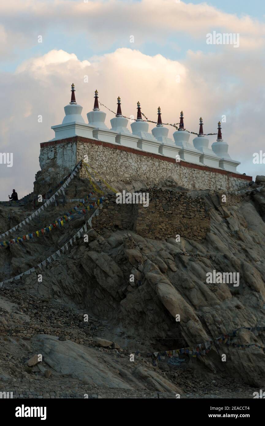 the Shey Gompa Monastery Stock Photo - Alamy