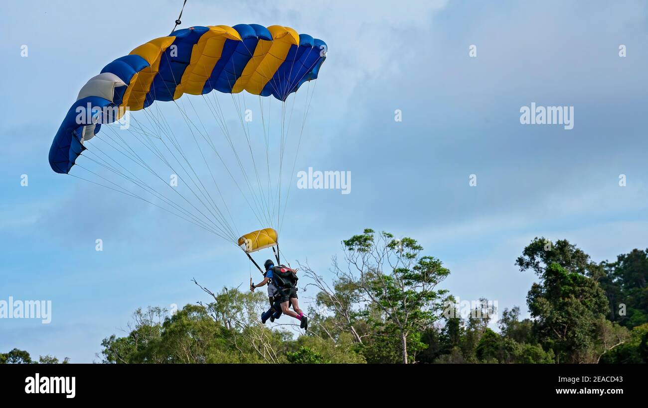 Parachute Landing Fall High Resolution Stock Photography and Images - Alamy